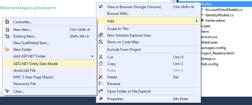Kullanıcı Kayıt Ekranına Ekstra Alan Eklemek Aspnet Mvc 5 Aspnet Mvc Eticaret Ve İçerik