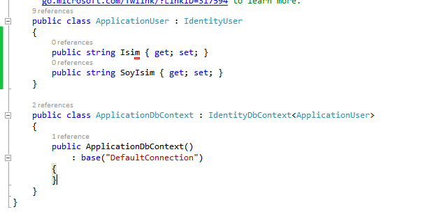 Kullanıcı Kayıt Ekranına Ekstra Alan Eklemek Aspnet Mvc 5 Aspnet Mvc Eticaret Ve İçerik